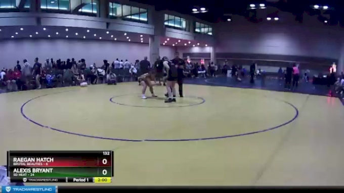 132 lbs Semis & Wb (16 Team) - Alexis Bryant, SD Heat vs Raegan Hatch ...