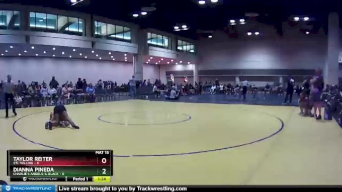 107 lbs Round 4 (10 Team) - Taylor Reiter, STL Yellow vs Dianna Pineda ...