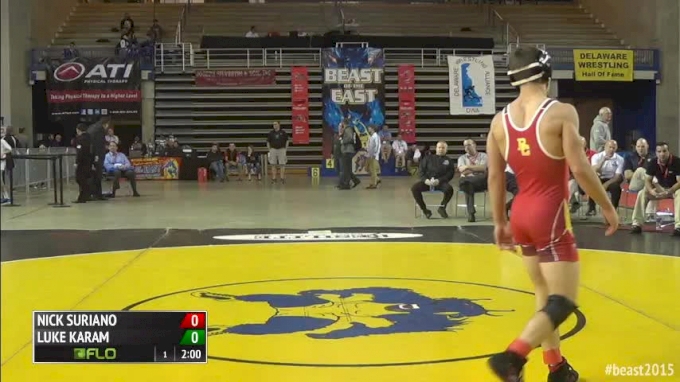 126lbs f, Nick Suriano, Bergen Catholic vs Luke Karam, Bethlehem Catholic
