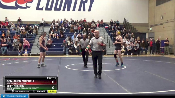 157 lbs 1st Place Match - Benjamen Mitchell, North Idaho College vs ...