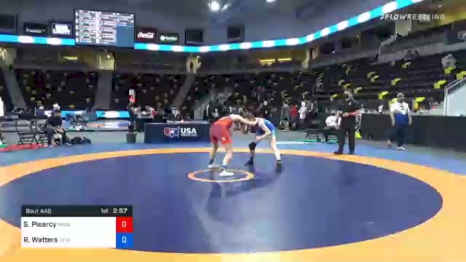 68 kg Prelims - Solin Piearcy, Menlo Wrestling Club vs Rachel Watters ...