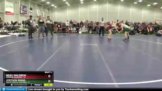 160 lbs Round 2 (6 Team) - Beau Waldron, Missouri Avengers vs Stetson ...