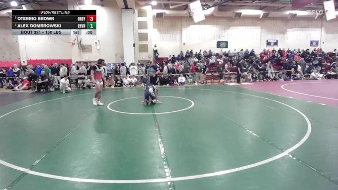 150 lbs Consi Of 8 #2 - Oterrio Brown, Derby/Oxford/Holy Cross vs Alex ...