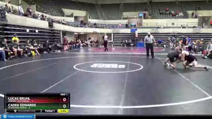 138 lbs Quarterfinals (8 Team) - Lucas Bruhl, Ankeny Centennial vs ...