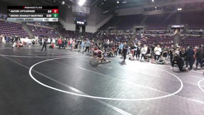 110 lbs Cons. Semis - Jacob Littlepage, Bald Eagle Wrestling vs Bronx ...