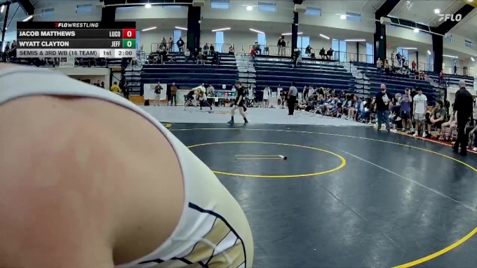 132 lbs Semis & 3rd Wb (16 Team) - Roman Belardo, Jefferson vs Jacob ...