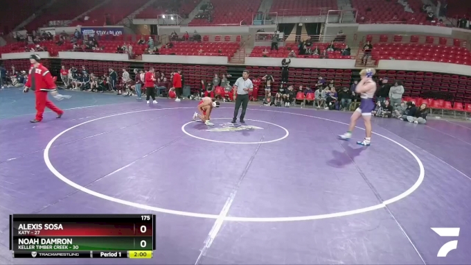 175 lbs Placement (4 Team) - Noah Damron, Keller Timber Creek vs Alexis ...
