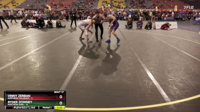 157 lbs Semis & 3rd Wb (16 Team) - Ryder Downey, Northern Iowa vs Vinny ...
