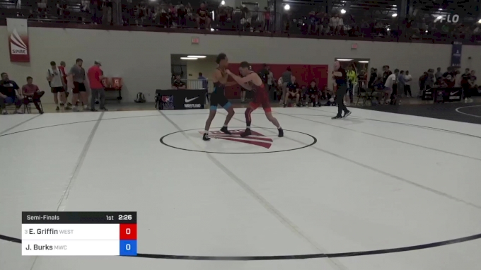 60 kg Semifinal - Eli Griffin, West Coast Regional Training Center vs ...