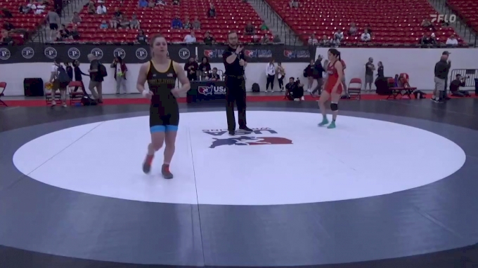 53 kg Rnd Of 16 - Samara Chavez, Team Tornado Wrestling Club vs Angela ...
