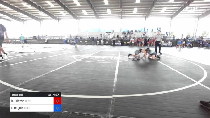 90 kg Rr Rnd 3 - Brody Hinton, Desert Dogs Wrestling vs Izaiah Trujillo ...