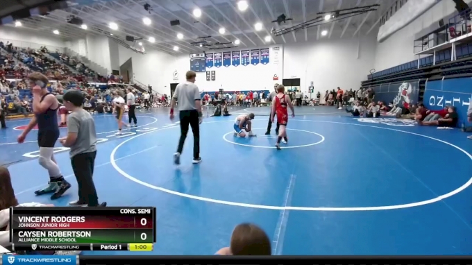 138 lbs Cons. Semi - Caysen Robertson, Alliance Middle School vs ...