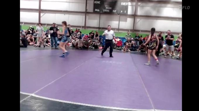 90 lbs Quarterfinals (8 Team) - Ava Ocampo, Beast Mode vs Easton ...