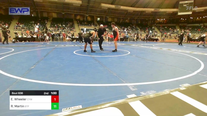 170 lbs Semifinal - Zyon Travis', Heat vs Malakai Campbell, Bookert T ...