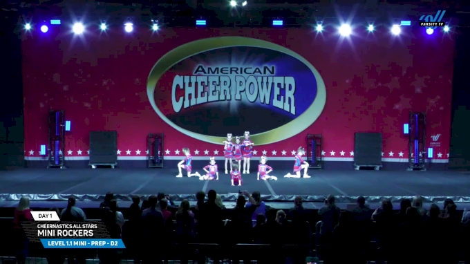 Cheernastics All Stars - Mini Rockers [2025 L1.1 Mini - PREP - D2 Day 1 ...