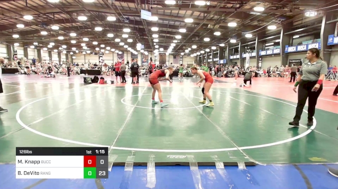 126 lbs Rr Rnd 2 - Megan Knapp, Buccaneers WC vs Bella DeVito, Ranger ...