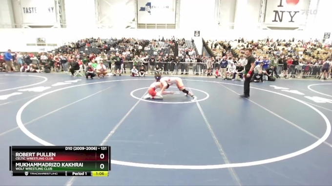 131 lbs Champ. Round 1 - Mukhammadrizo Kakhramonov, Wolf Wrestling Club vs Robert Pullen, Celtic ...