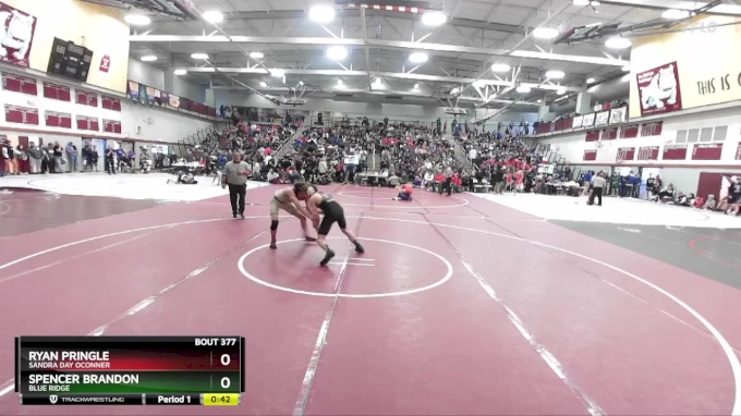 132 lbs Cons. Round 3 - Spencer Brandon, Blue Ridge vs Ryan Pringle ...