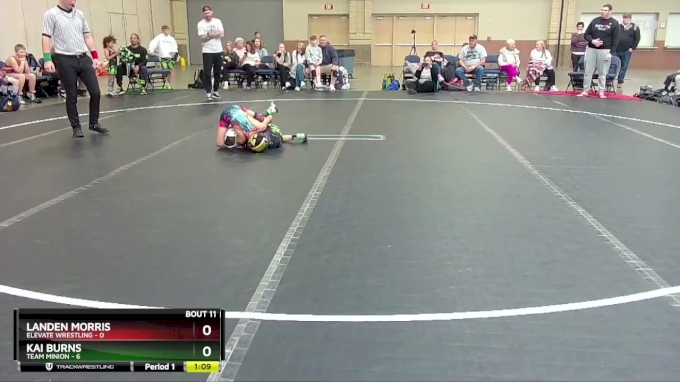 52 lbs Round 3 (8 Team) - Kai Burns, Team Minion vs Landen Morris ...