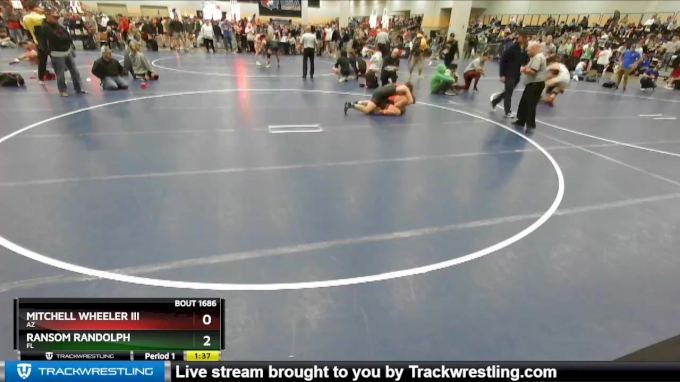 160 lbs Champ. Round 3 - Mitchell Wheeler Iii, AZ vs Ransom Randolph, FL