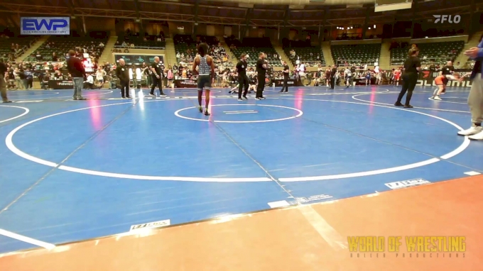 108 lbs Final - Grant Davis, Threestyle vs Ariah Mills, Roundtree ...