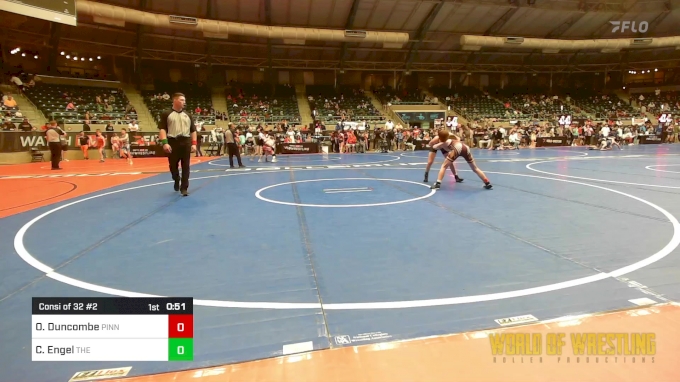 89 lbs Consi Of 32 #2 - Odin Duncombe, PINnacle vs Cayden Engel, The ...