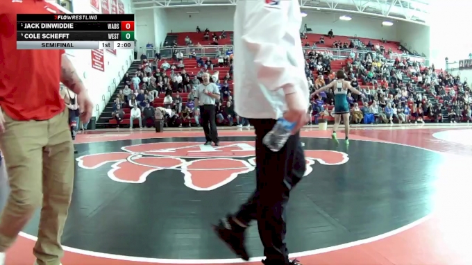 144 lbs Semifinal - Jack Dinwiddie, Wadsworth vs Cole Schefft, Westlake