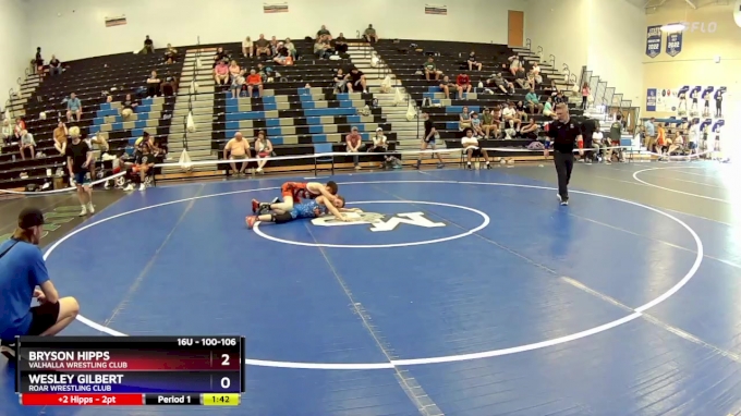 100-106 lbs Cons. Semi - Bryson Hipps, Valhalla Wrestling Club vs ...