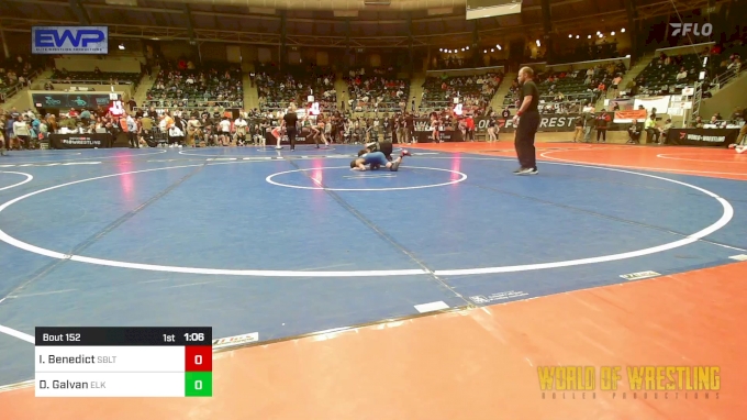 70 lbs Semifinal - Isaac Benedict, Sebolt Wrestling Academy vs Dominic ...