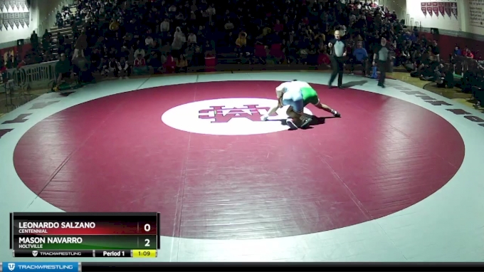 150 lbs 1st Place Match - Leonardo Salzano, Centennial vs Mason Navarro ...