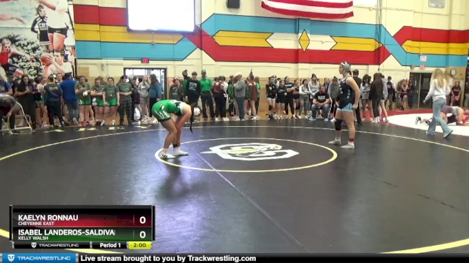 155 lbs Champ. Round 1 - Isabel Landeros-Saldivar, Kelly Walsh vs ...