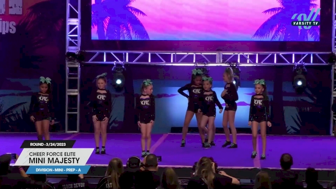 Cheer Force Elite - Mini Majesty [2023 L1.1 Mini - PREP - A 3/24/2023 ... Cheer Force Elite - Mini Majesty [2023 L1.1 Mini - PREP - A 3/24/2023 ...