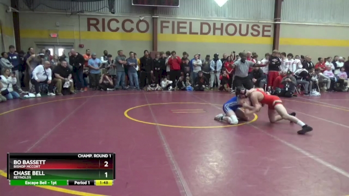 138 Lbs Champ Round 1 Bo Bassett Bishop Mccort Vs Chase Bell Reynolds