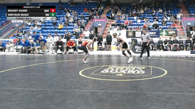 145 lbs Consy Rd Ii - Brandt Harer, Montgomery Area vs Greyson Music ...