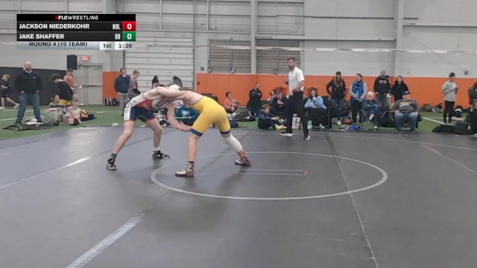 130 lbs Round 4 (10 Team) - Jackson Niederkohr, Notre Dame Lions vs ...