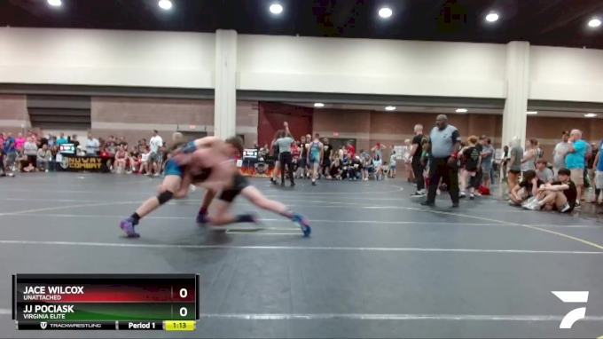 187 lbs Quarterfinal - Jace Wilcox, Unattached vs Jj Pociask, Virginia ...