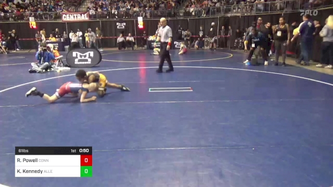 61 lbs Consy 2 - Roman Powell, Connellsville vs King Ethan Kennedy ...