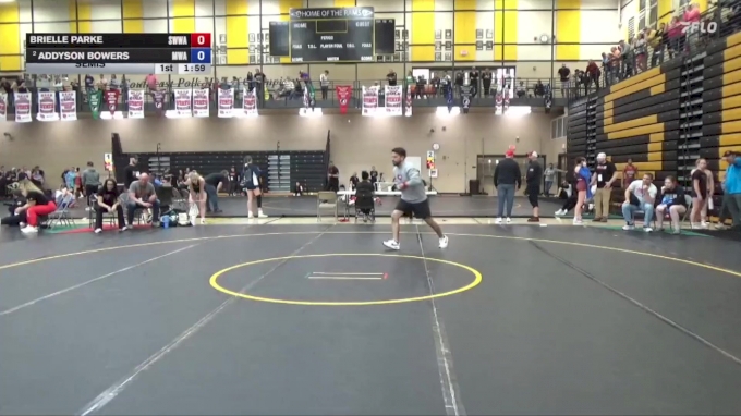 130 lbs Semis - Brielle Parke, Sebolt Women Wrestling Academy vs ...