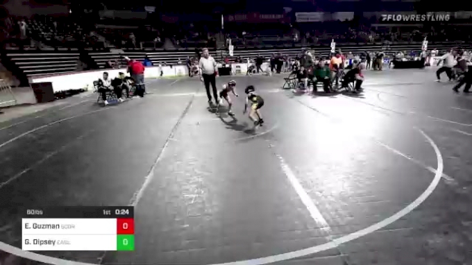 60 lbs Consi Of 8 #2 - Ethan Guzman, Scorpions vs Georgie Dipsey, Eagle ...