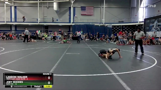 60 lbs Round 3 (8 Team) - Joey Rhodes, NOVA WC vs Landon Walker, Terps ...