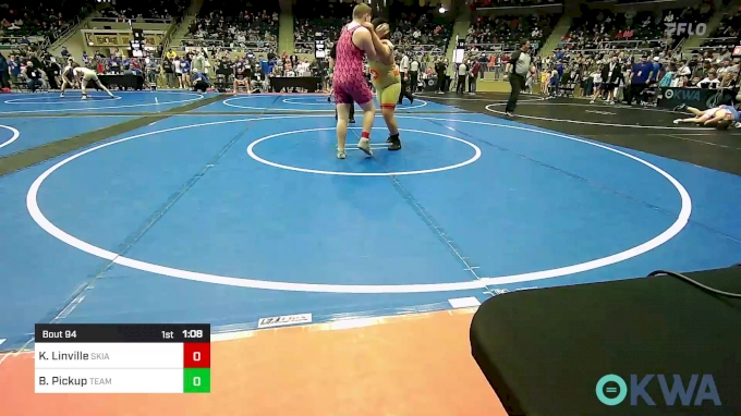 Semifinal - Kevin Linville, Skiatook Youth Wrestling 2022-23 vs Brett ...