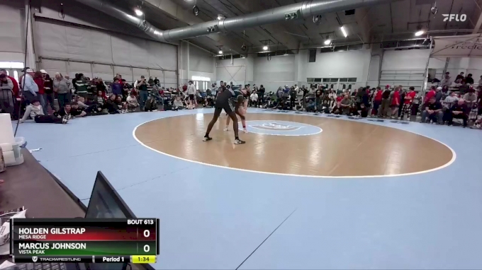 175 lbs Champ. Round 2 - Holden Gilstrap, Mesa Ridge vs Marcus Johnson ...