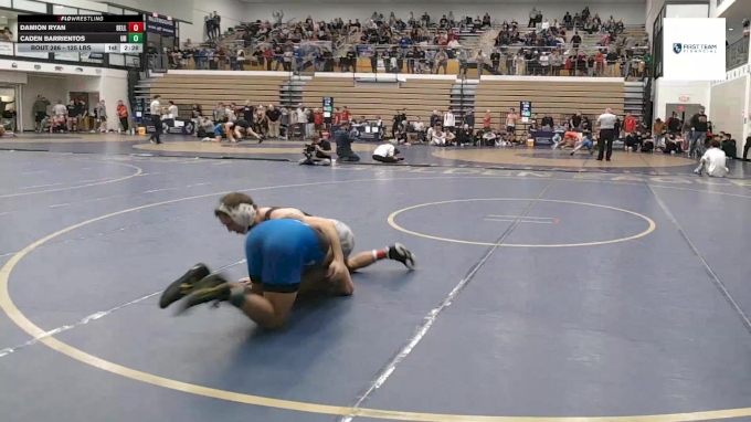 125 lbs Consi Of 8 #1 - Damion Ryan, Bellarmine vs Caden Barrientos ...