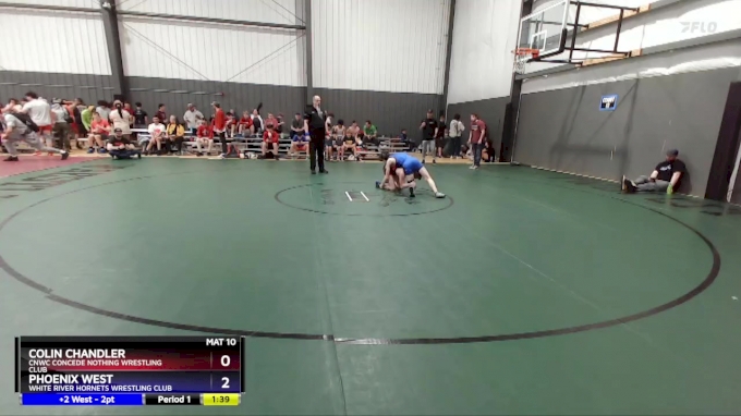 113 lbs Cons. Semi - Colin Chandler, CNWC Concede Nothing Wrestling ...