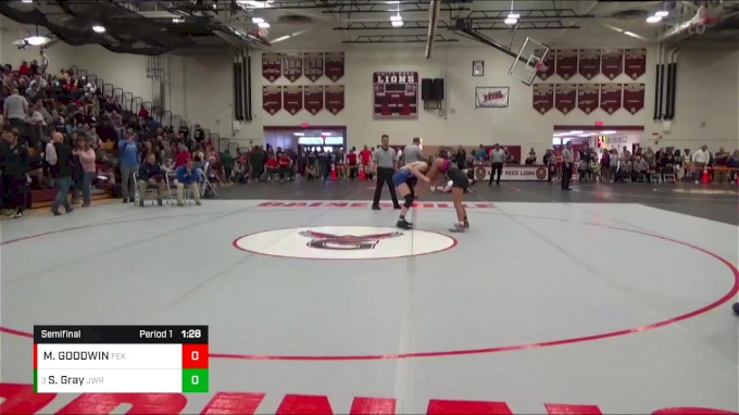 106 lbs Semifinal - Samantha Gray, James W. Robinson vs MIA GOODWIN ...