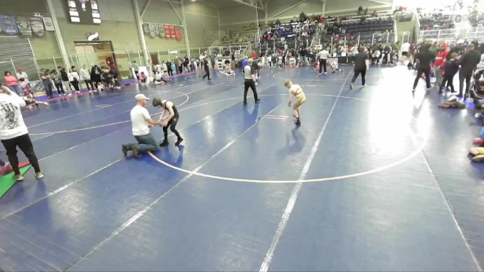 75 lbs Quarterfinal - Hayven Morrill, South Sevier vs Kade Bonser ...