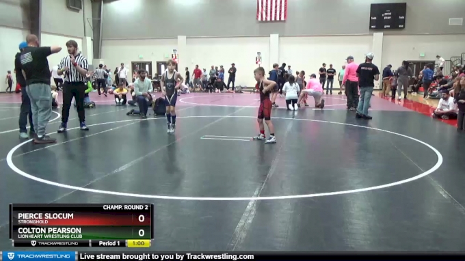 70 lbs Champ. Round 2 - Colton Pearson, Lionheart Wrestling Club vs ...