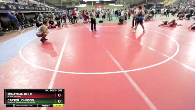 285 lbs Round 1 - Jonathan Rulo, Black Ops WC vs Carter Johnson ...