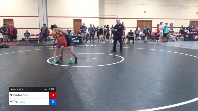 41 kg Cons 16 #2 - Simon Carter, Bear Cave Wrestling Club vs Vander ...