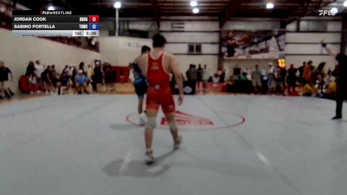 79 kg Champ. Round 1 - Jordan Cook, Roughnecks vs Sabino Portella, Tar ...
